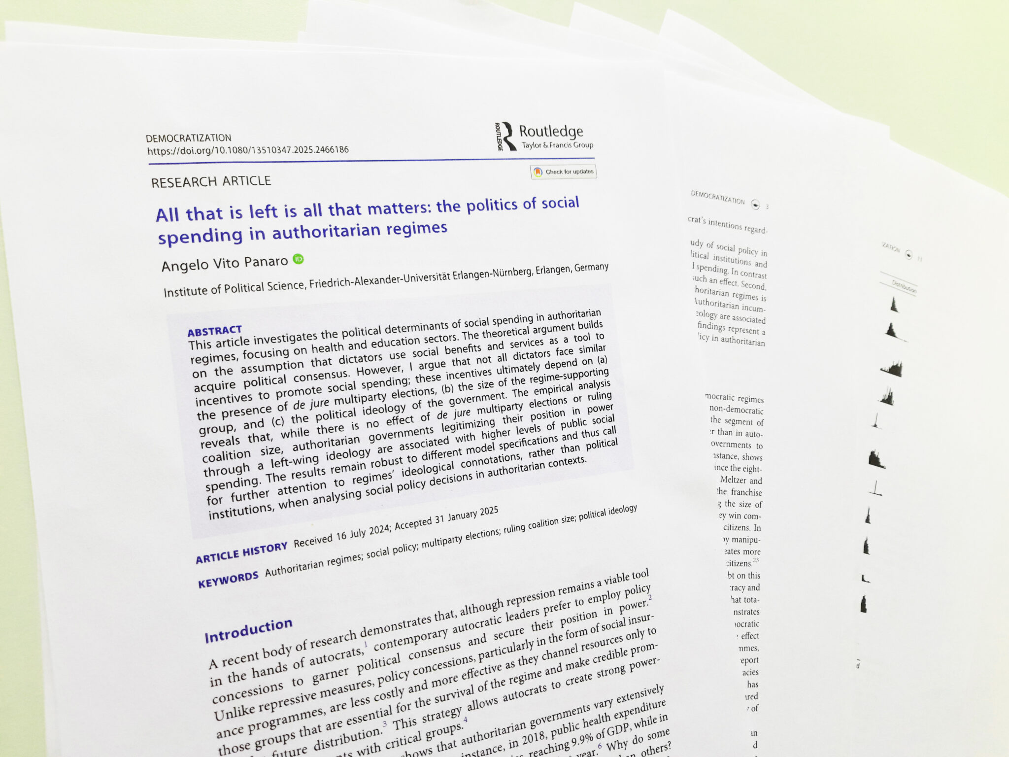 Institut für Politische Wissenschaft - Friedrich-Alexander-Universität ...